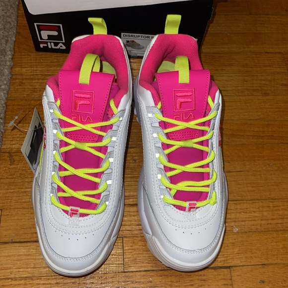 Fila | Shoes | Fila Disruptor Ii Premium Neon Bloomingdales Exclusive ...